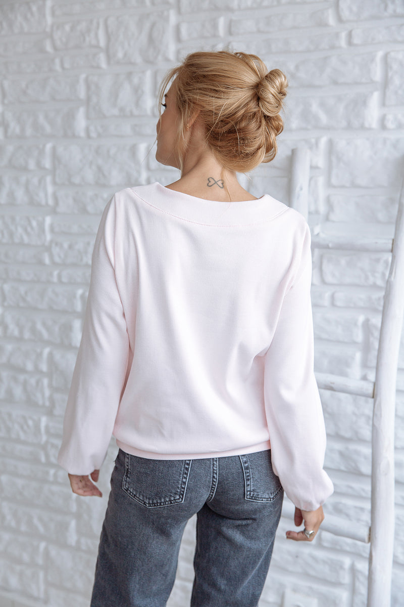 Will Sweater Pale Pink – BAM by Ana Menezes