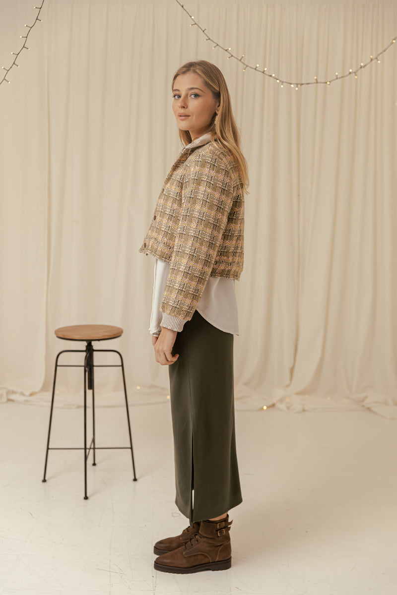 Checks Bomber Pink – BAM by Ana Menezes